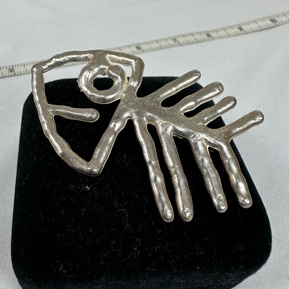 Vintage | Jewelry | Vintage Fish Skeleton Silver Brooch | Poshmark